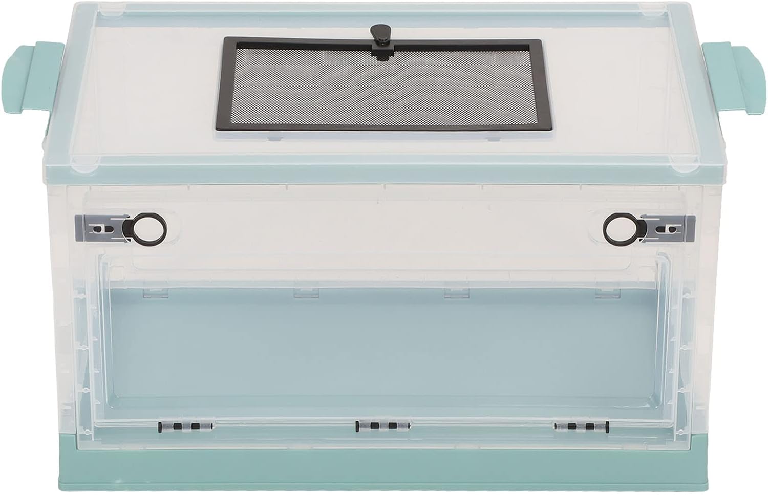 Hamster Cage Transparent Bottom Pulley Design for Hamsters Top Mesh ...