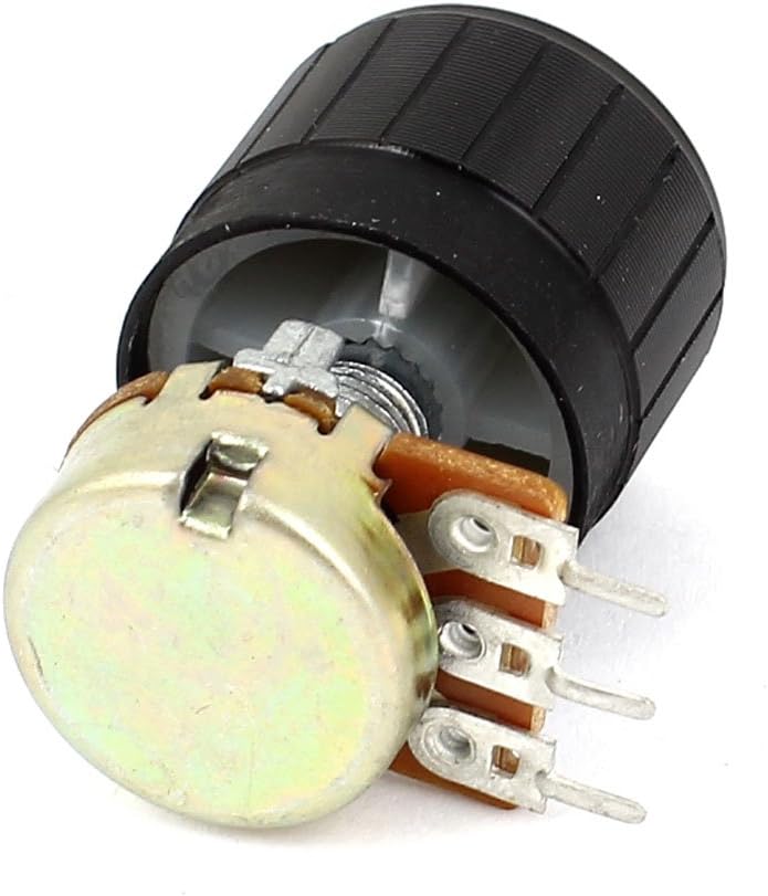 B10K 10K Variable Resistors Ohm 3 Terminals Rotary Audio B Type ...
