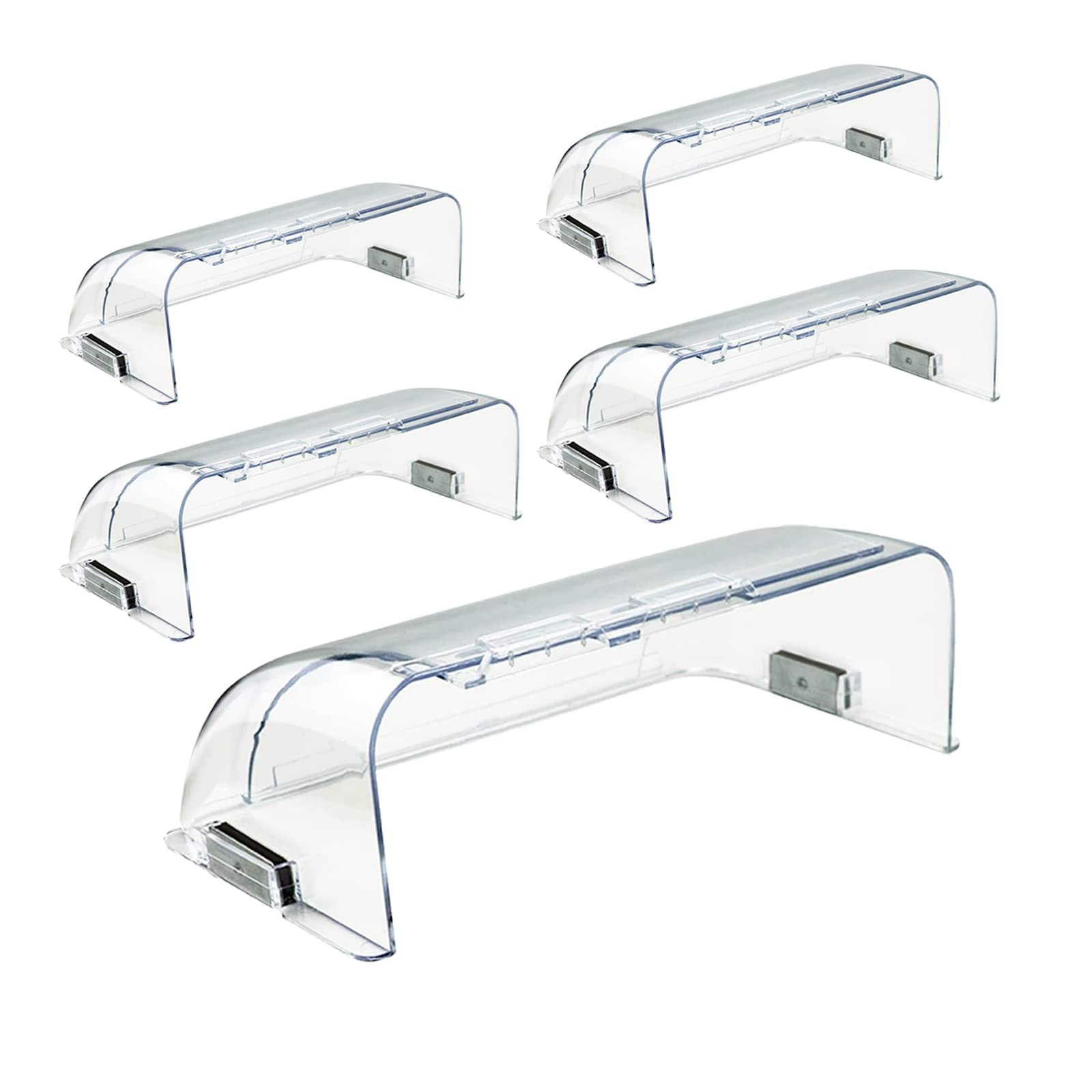 SMGSP 5 Pack Clear Adjustable Air Vent Deflector for Vents, Magnetic ...