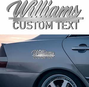 Amazon.com: GMDLSK Custom Emblem 3D with Personalized Name, Custom ...