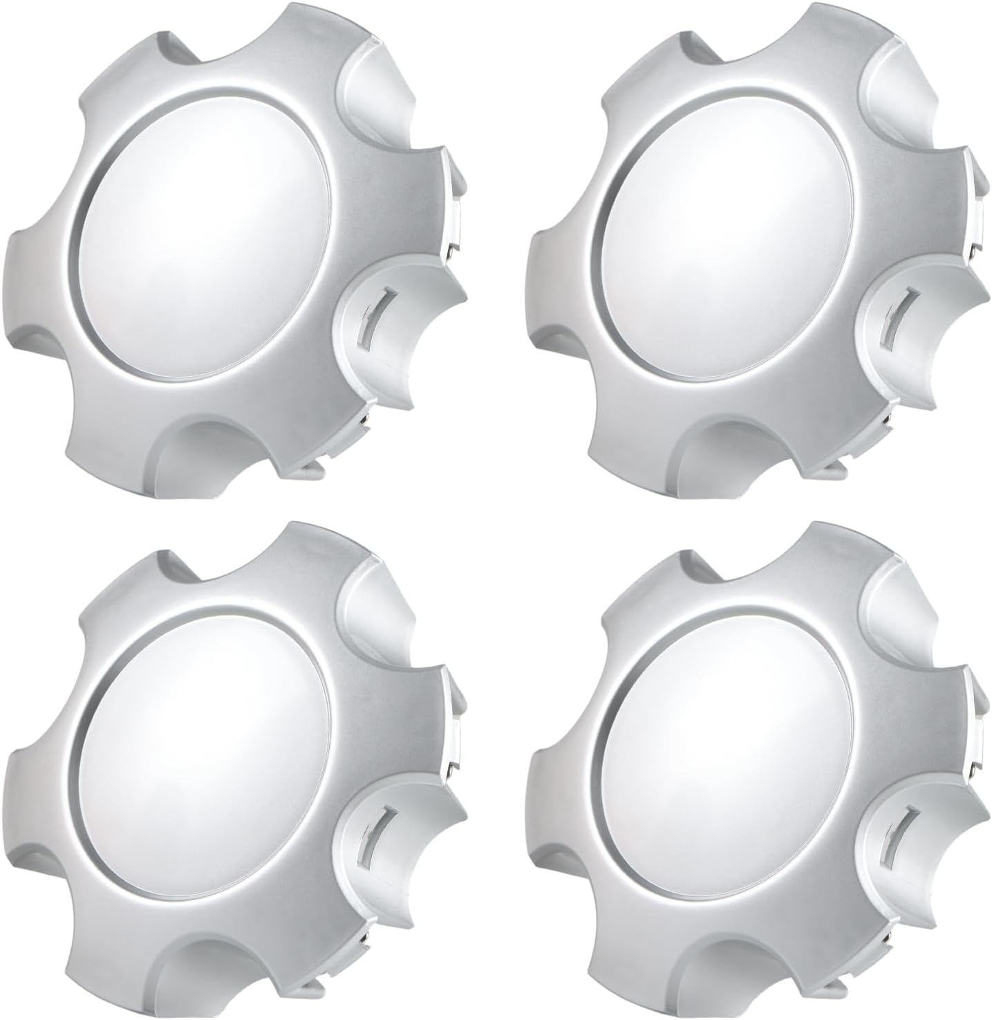 Amazon.com: BB Auto Set of 4 New Silver Wheel Hub Center Caps 3.25 Inch ...