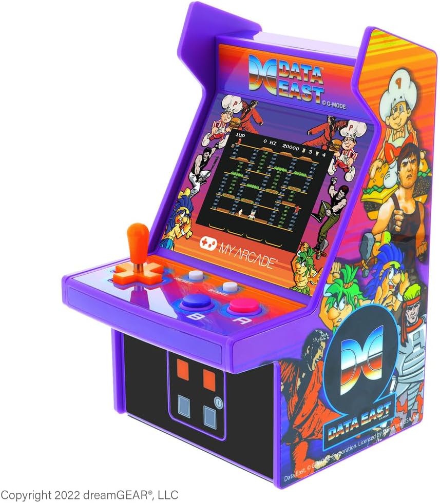 Amazon.com: MY ARCADE Data East Hits Nano Player - 4.5" Fully Playable ...