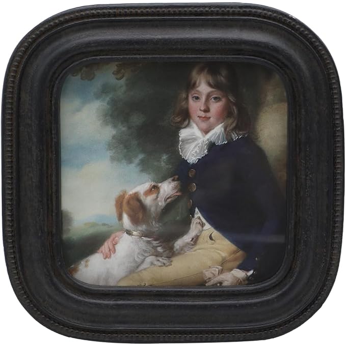 Amazon.com - SYLVIA'S SHOP 3x3 Small Vintage Picture Frame, Mini ...