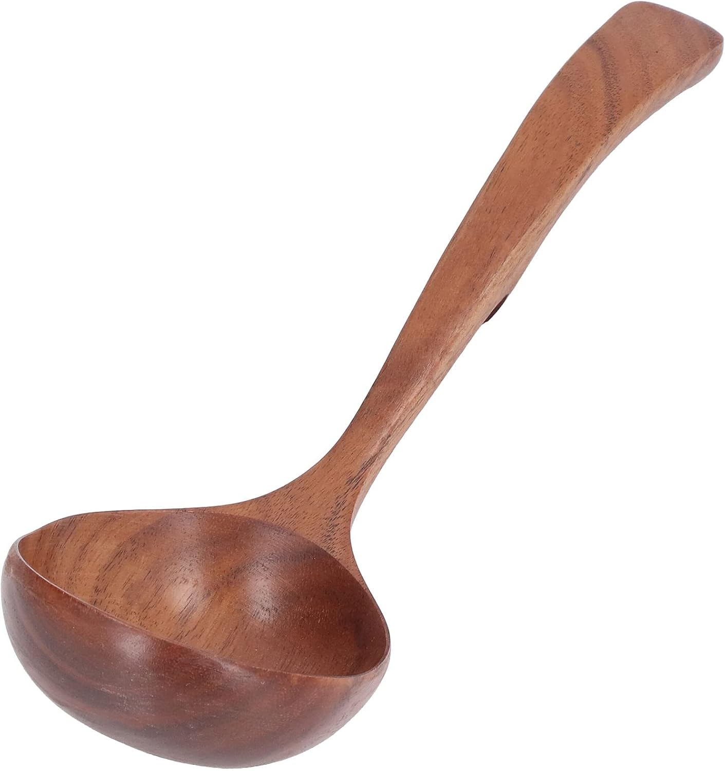 Amazon.com: Hooleey Wooden Ladle Acacia Wood Porridge Spoon Tableware ...