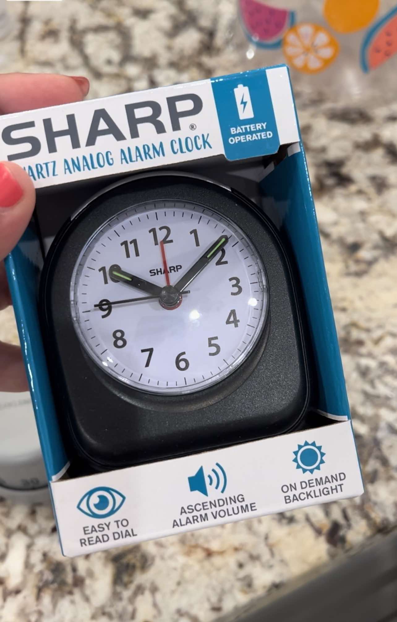 Watch Sharp Analog Clock on Amazon Live