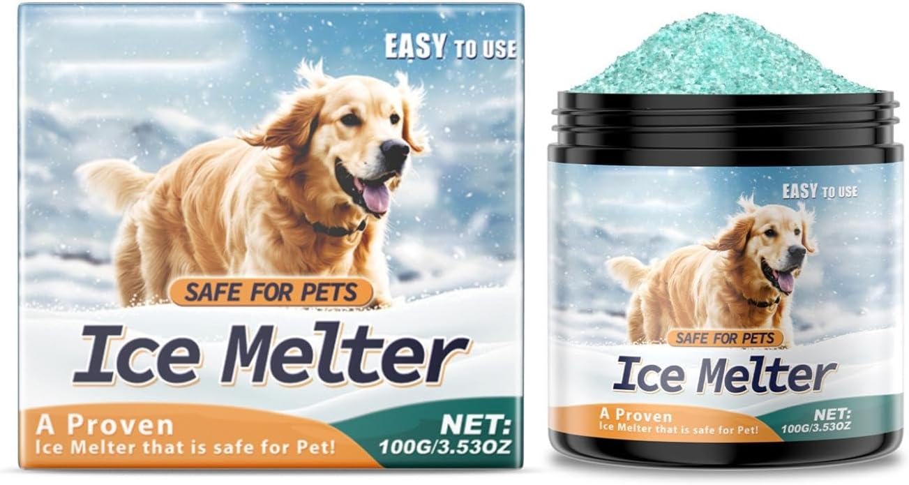 Amazon.com : Pet-Friendly Ice Melter for Car, 100g Driveway Ice Melter ...