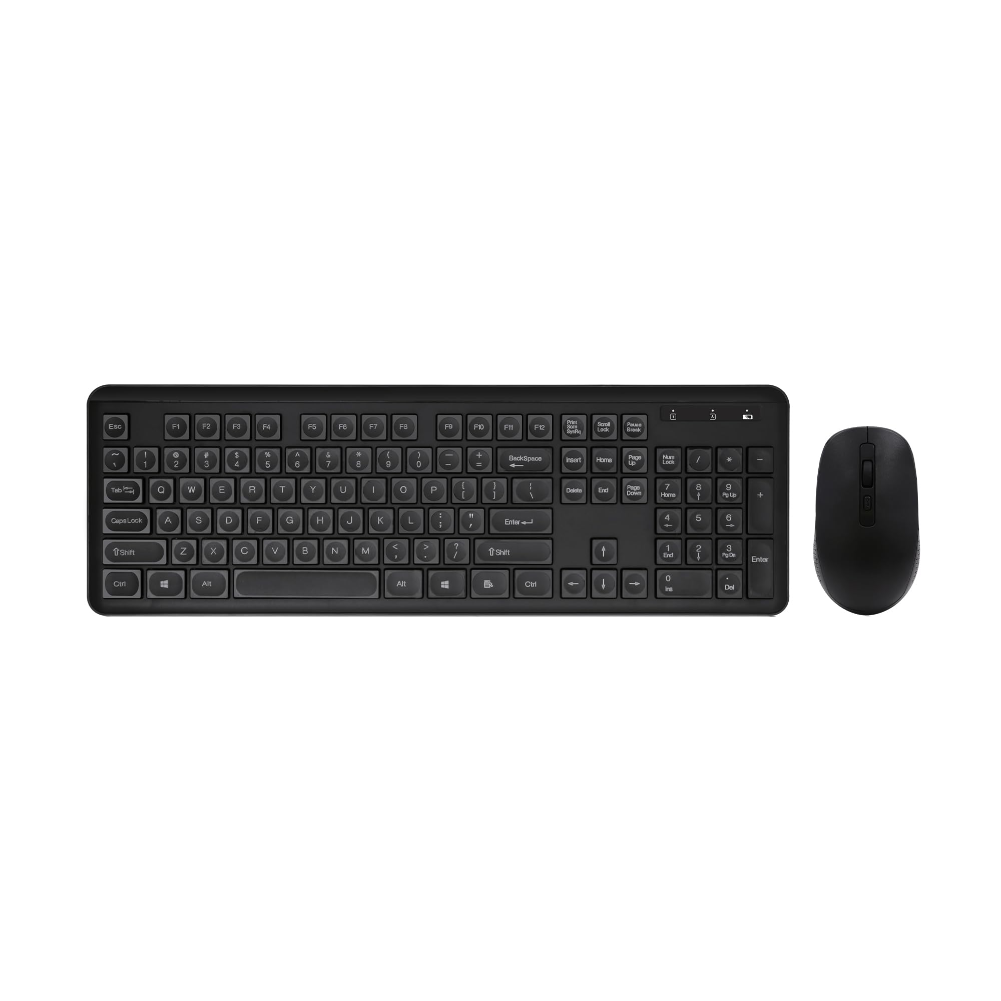 Amazon.in: Buy HAPIPOLA Combo 1 MASTERLINE Wireless CHICKLET Keyboard ...