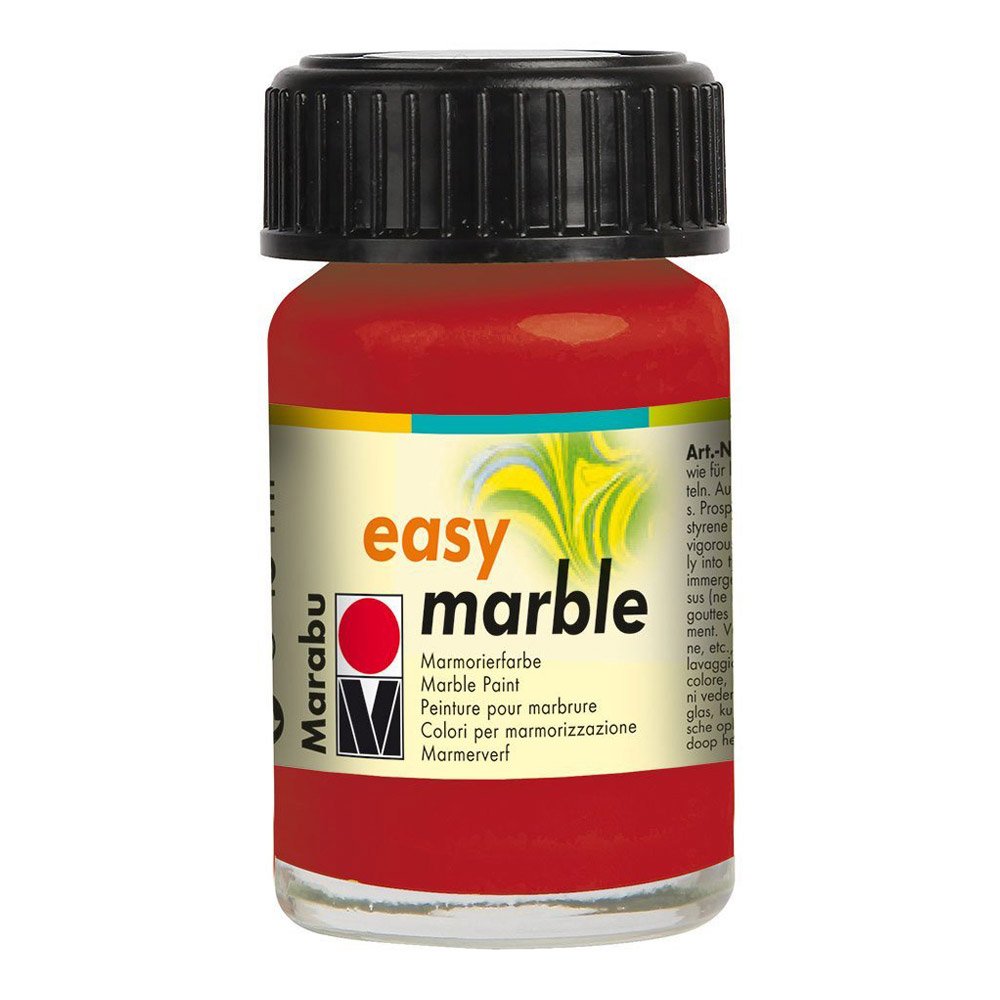 Amazon.com: Marabu Easy Marble Paint - Ruby Red - Hydro Dipping Paint ...
