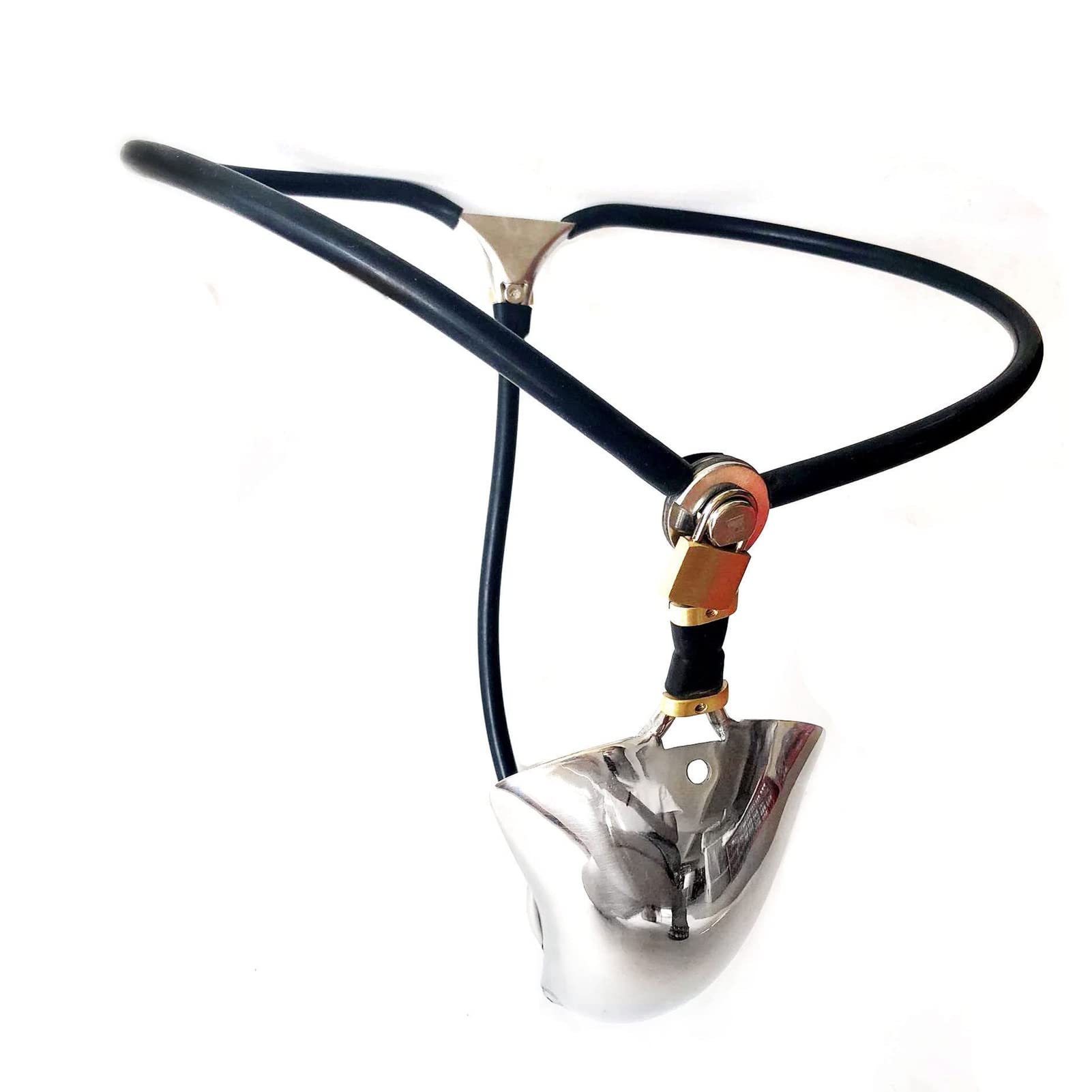 Amazon.com: LESOYA Male Stainless Steel Invisible Chastity Belt Device ...