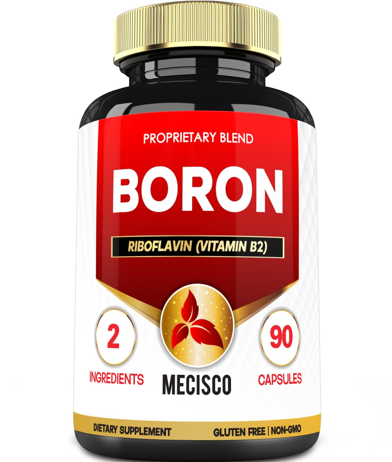 1010mg Boron (as Boron Citrate, Boron Glycinate, and Boron Aspartate ...