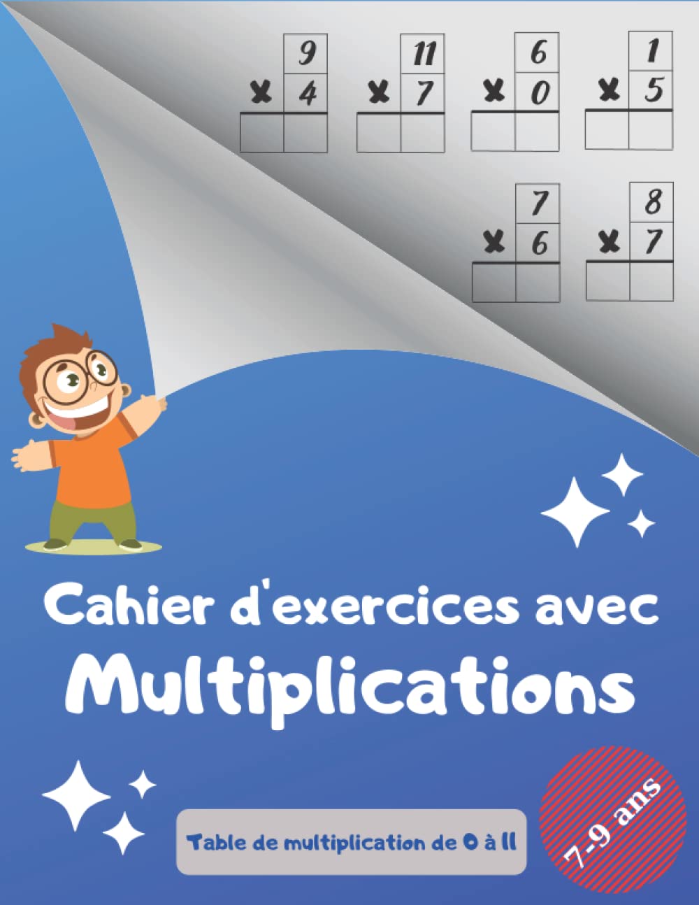 Buy Cahier d'exercices avec multiplications, Table de multiplication de ...