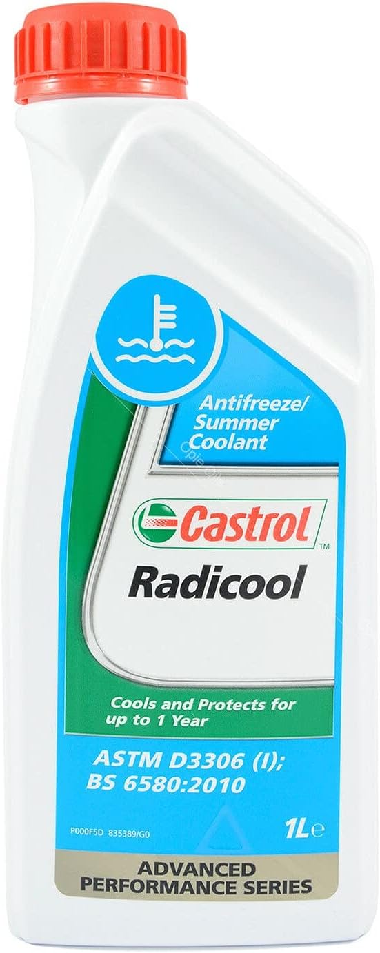 Castrol Radicool Antifreeze Concentrate Coolant Anti Freeze, 1 Litre ...