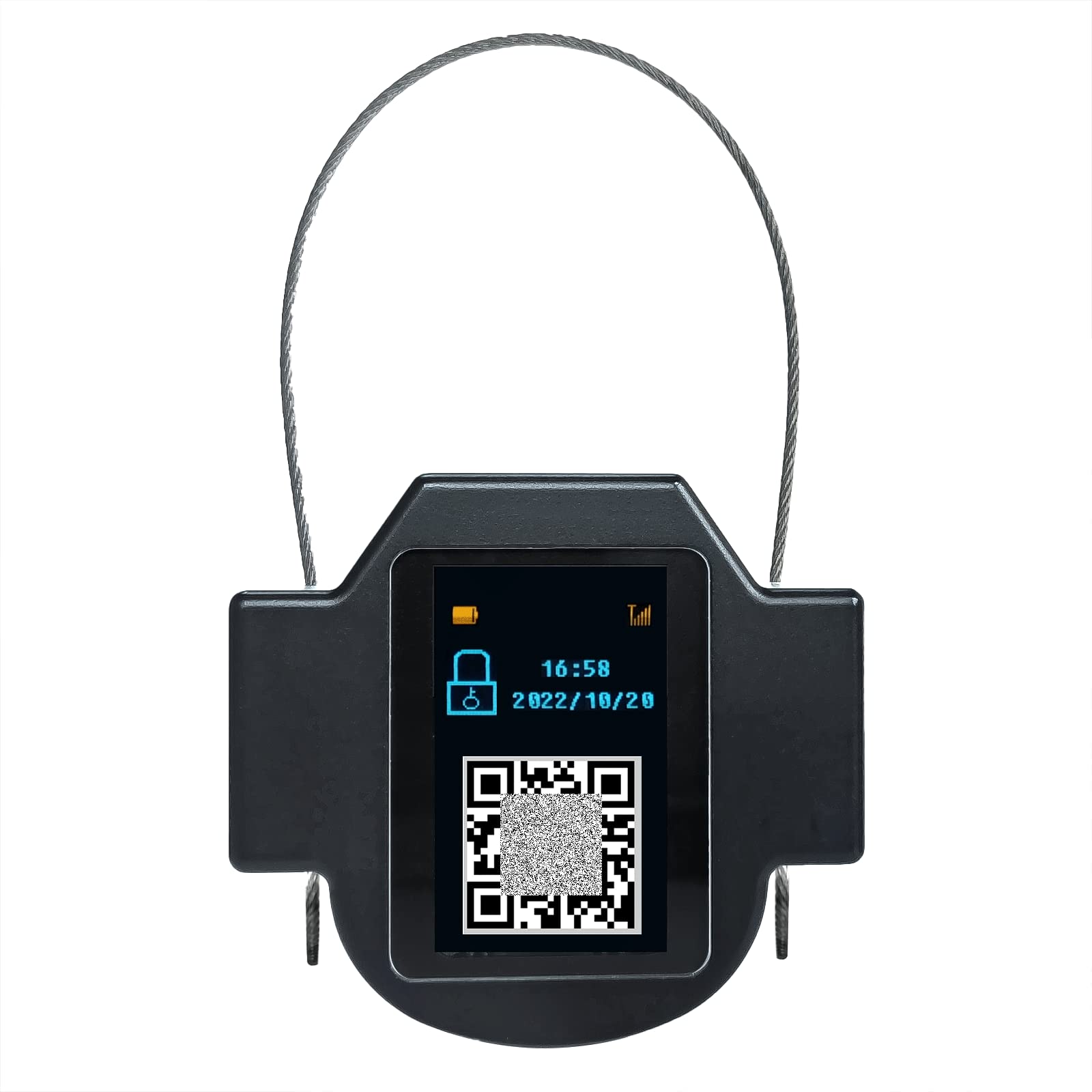 WUBAO GPS Padlock Remote Authorized Unlock, Unlock Record, Schedule ...