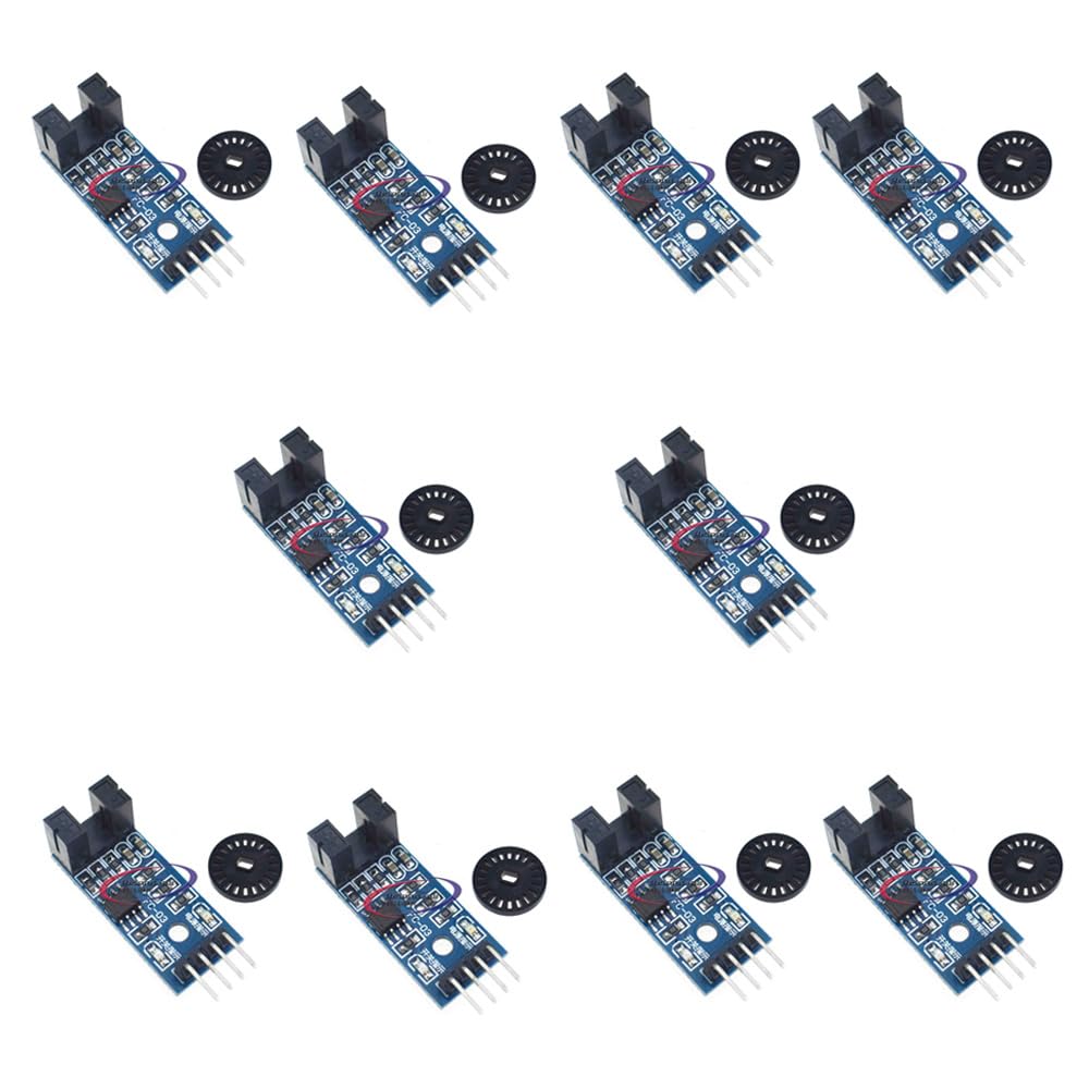 Amazon | 10sets Speed Measuring Sensor LM393 Speed Measuring Module ...