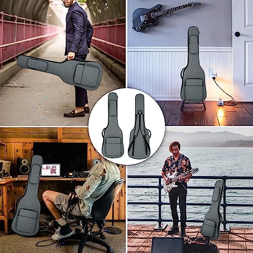 Snapklik.com : MUZNOTE Electric Guitar Bag Padded Electric Guitar Gig ...