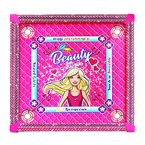 Buy DM Toys & Games | Pink Colour Carrom Board with Ludo Game for Baby ...