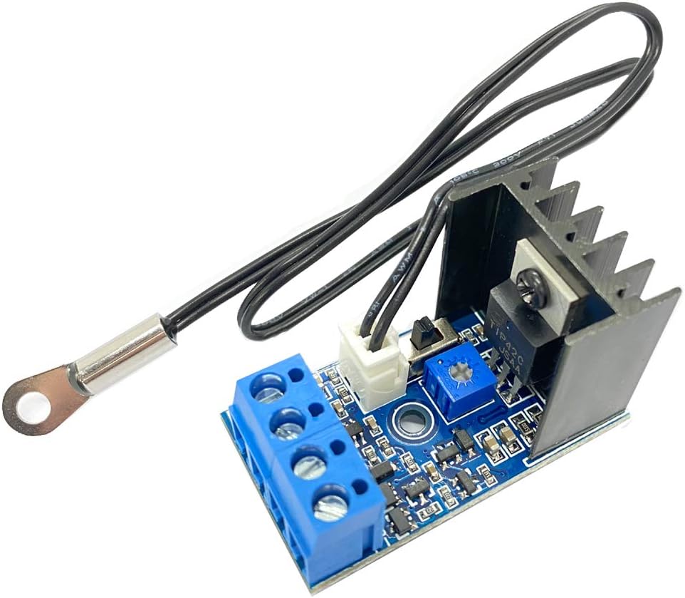 Amazon.com: E-outstanding Temperature Controller DC 12V Digital Cooling ...