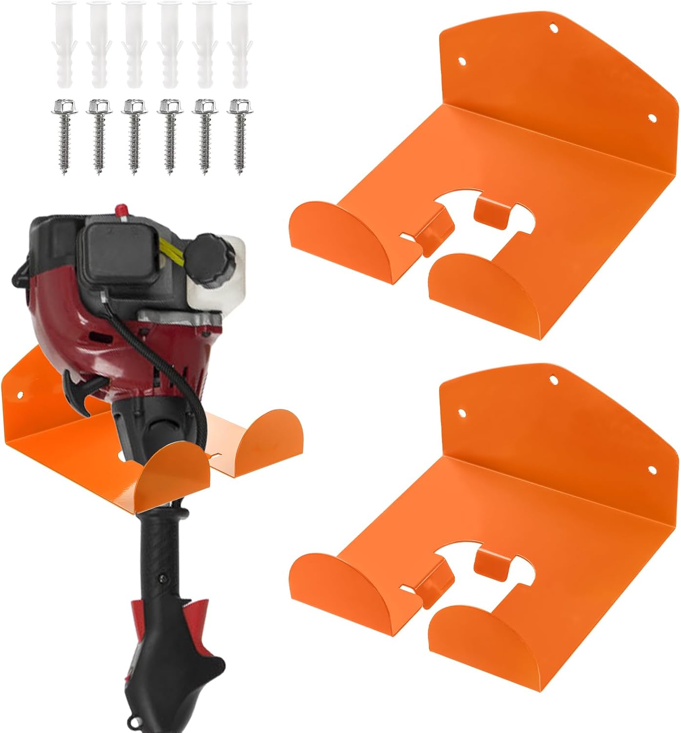 Amazon.com: Peohud 2 Pack Trimmer Rack, Heavy Duty Garden Power Tool ...