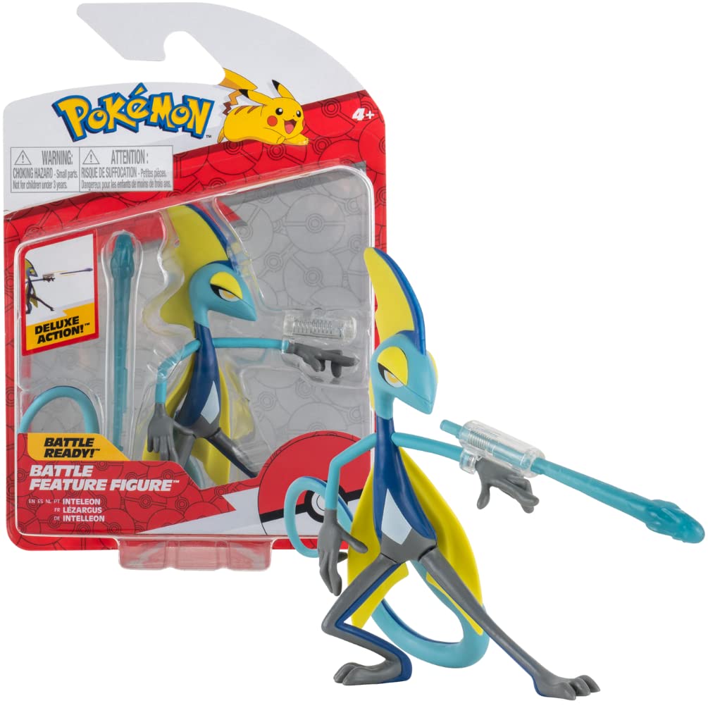 Pokemon Inteleon Intelleon Figure - 10-12 cm Pokémon Figures - Latest ...