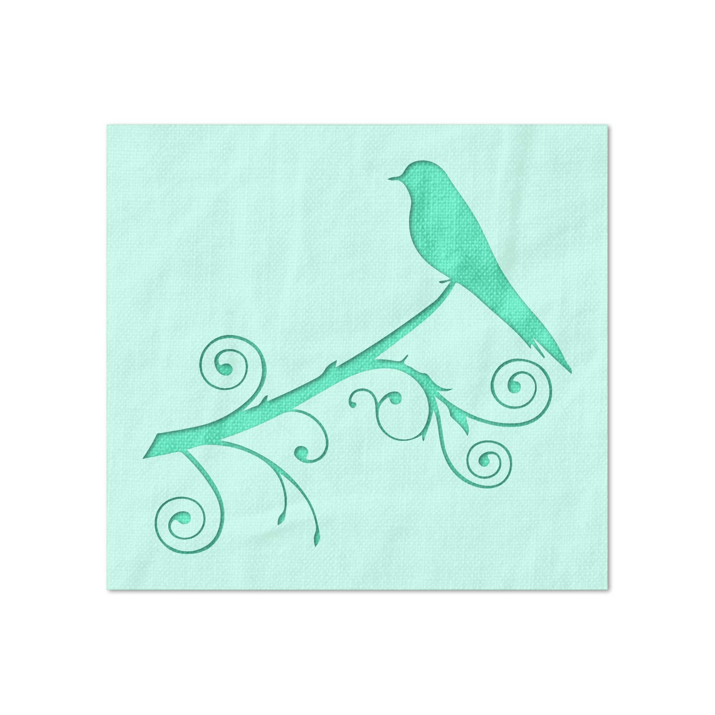 Birds On A Branch Stencil