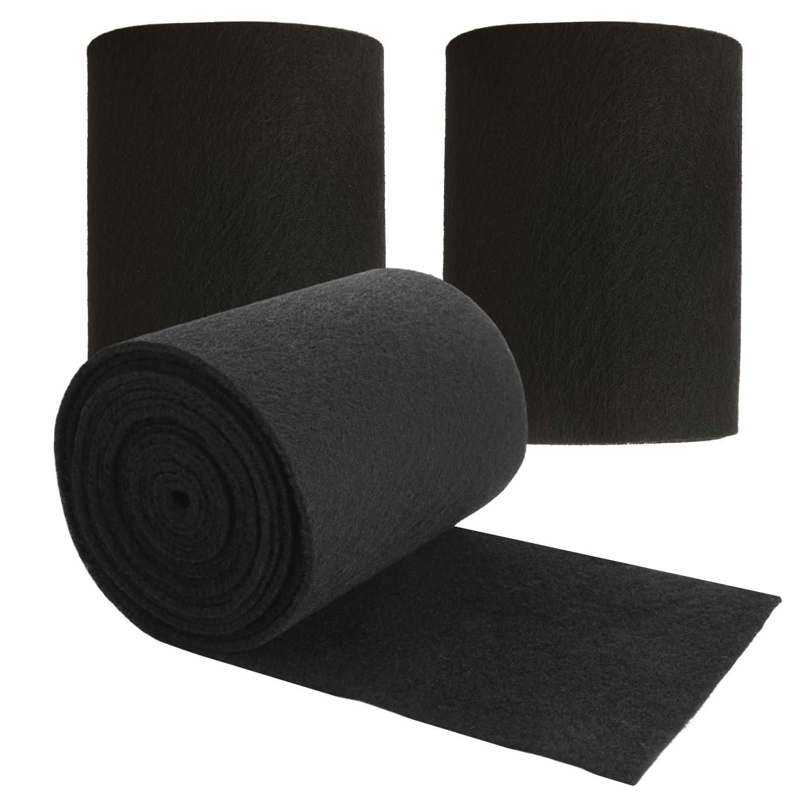 Amazon.com: 3 Pcs Boat Trailer Bunk Carpet, 5.5mm Thick Black Marine ...