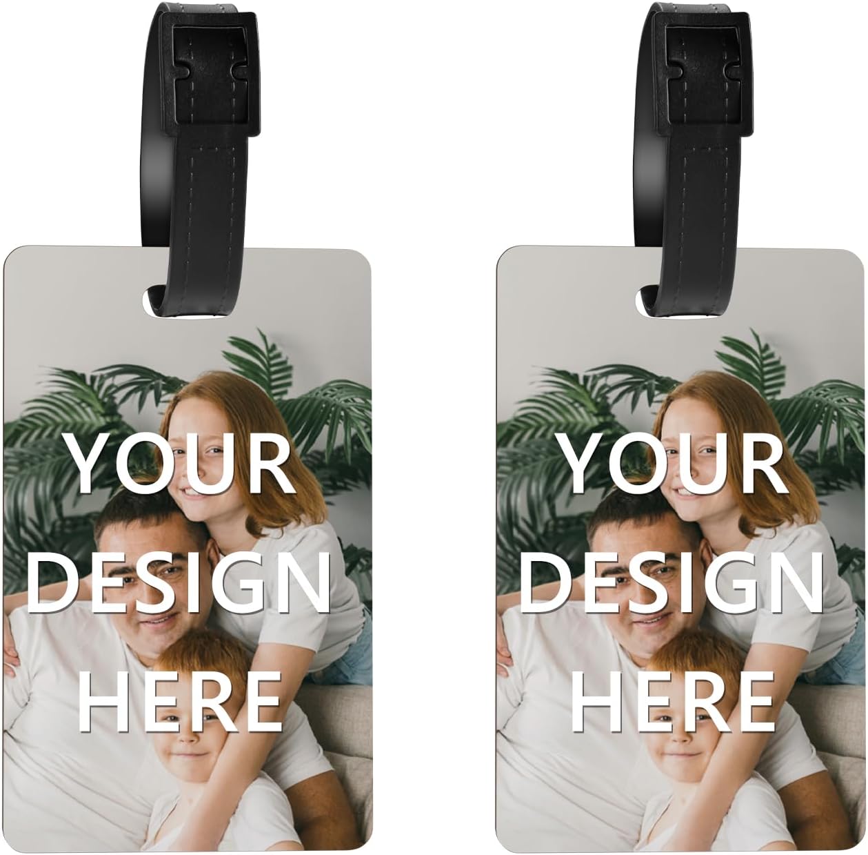Amazon.com: 10 Packs Personalized Luggage Tags, Custom Golf Bag Tag Personalized Your Text ...