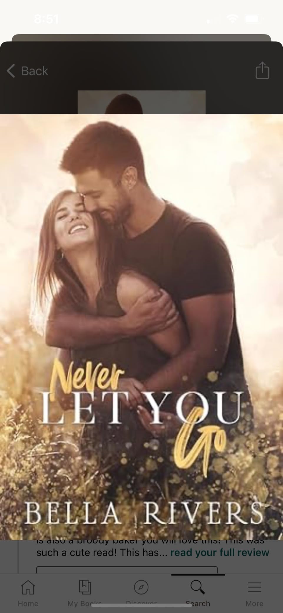 Amazon.com: Never Let You Go: A Small Town Single Dad Romance eBook : Rivers, Bella: Kindle Store