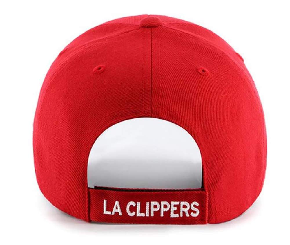 Snapklik.com : Los Angeles Clippers MVP Hat Structured Adjustable Cap Red