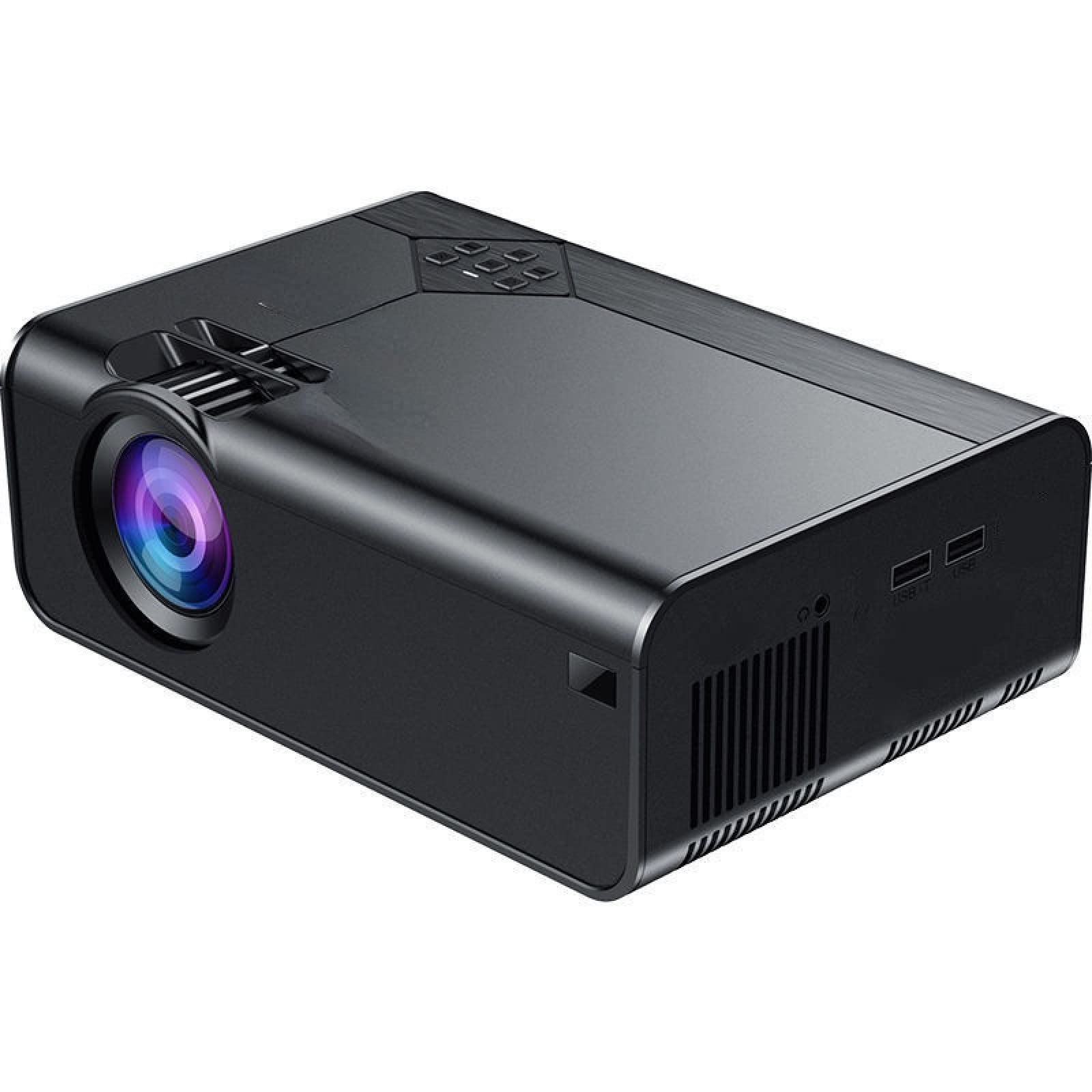 Buy Smart Projector HD Resolution Home Theater Projector Screen Fixed ...