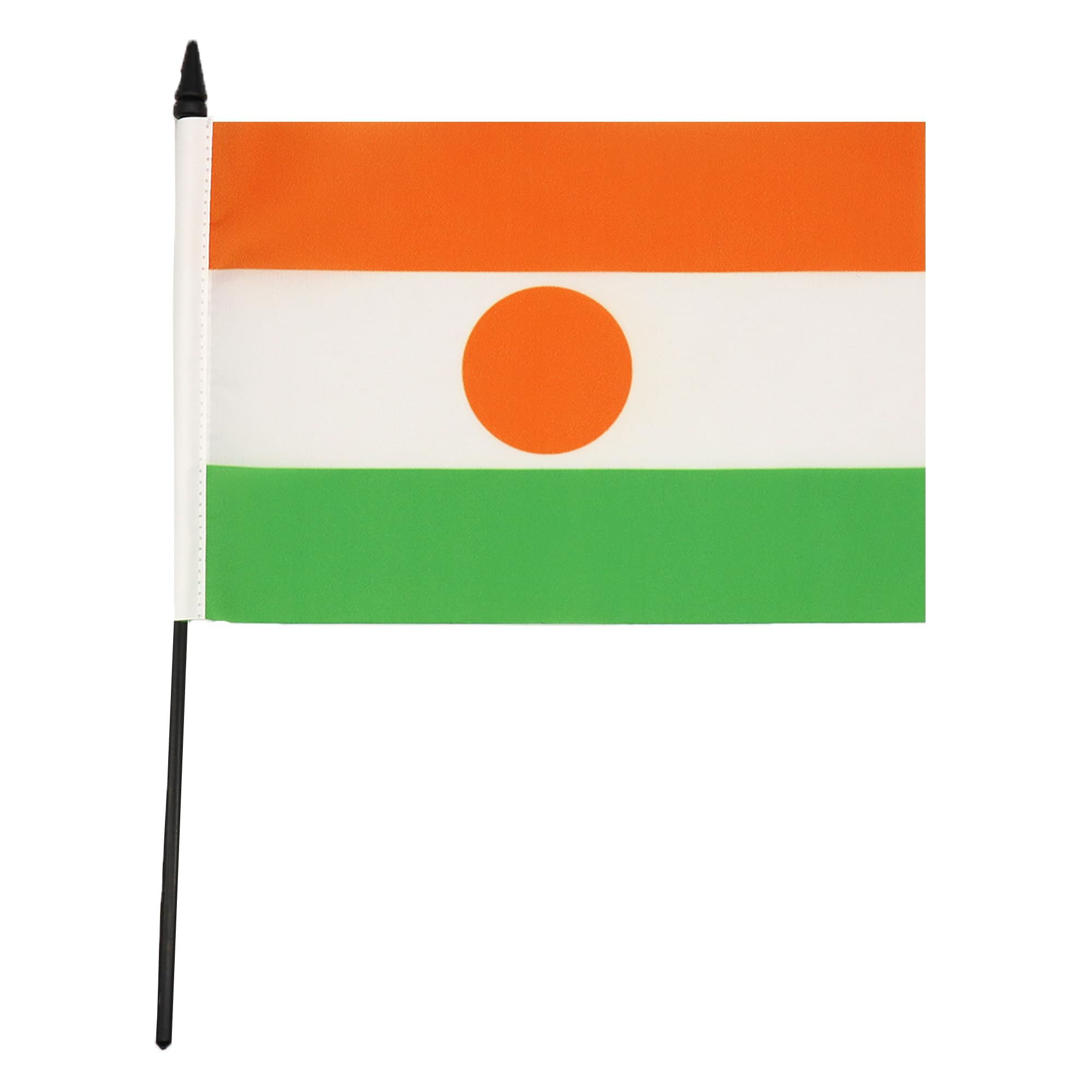 AZ FLAG – Niger Table Flag 5” x 8” – Nigerian Office Flag 100% ...