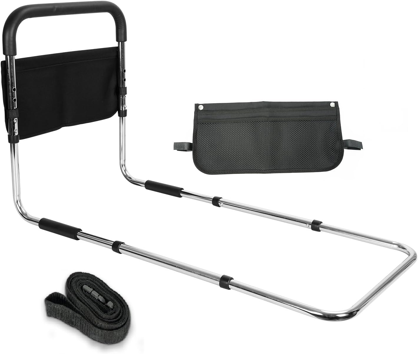 Bed Rails for Elderly Adults, Assist Safety for Seniors with Storage ...