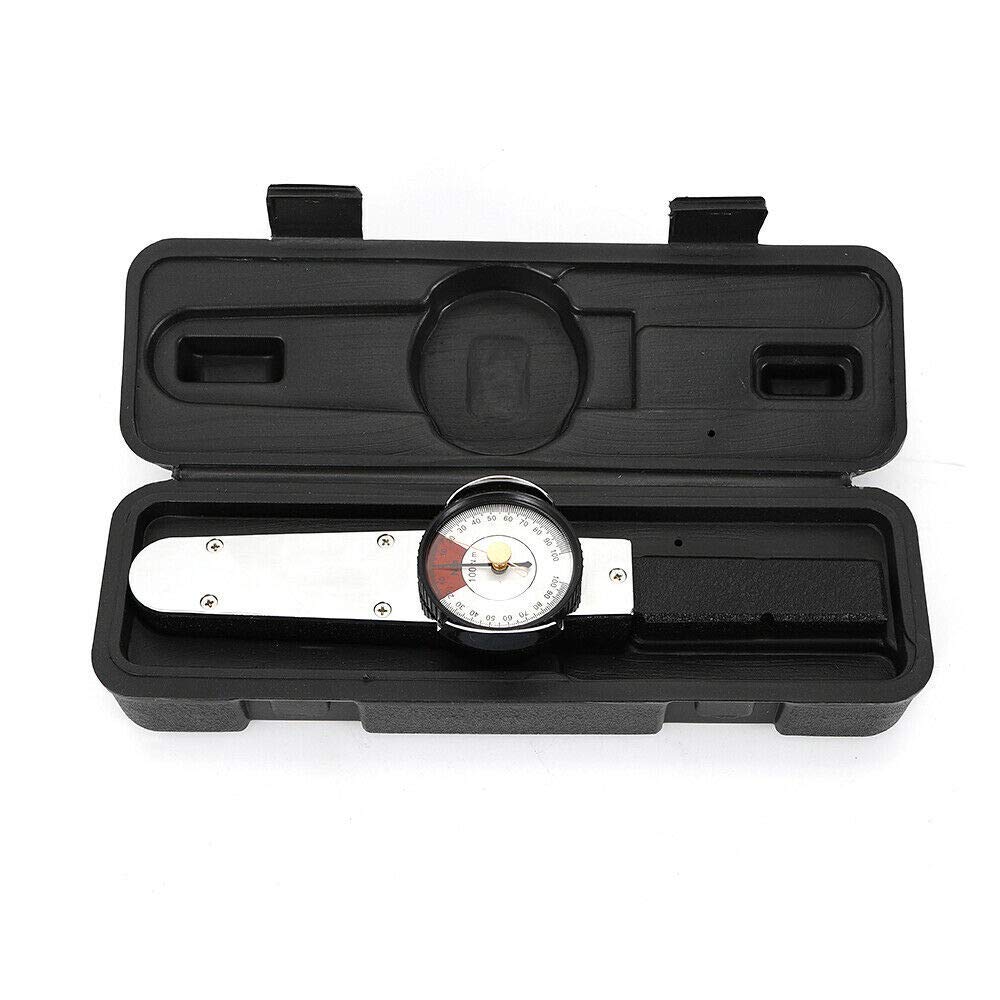 Buy Dial Torque Wrench Indicator, High Precision 0-100N.m 2-direction ...