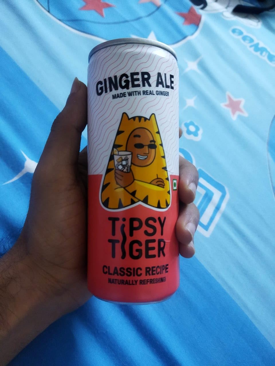 Tipsy Tiger Ginger Ale, Made with Real Ginger and Lemon, Classic Recipe ...