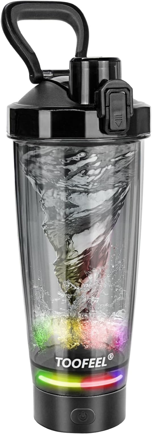 Amazon.com: Electric Protein Shaker Bottle - USB Rechargeable Shaker ...