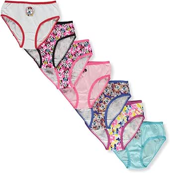 Amazon.com: Disney Minnie Mouse 7 Pack Briefs Panties - 6: Clothing ...