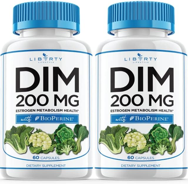 Amazon.com: DIM Supplement 200mg - DIM Diindolylmethane Plus BioPerine ...