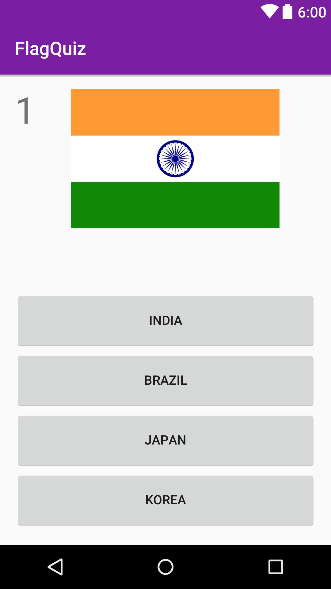 Flag Quiz - App on Amazon Appstore