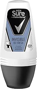 Sure Invisible Ice Anti-perspirant Deodorant Roll-On 6 x 50 ml : Amazon ...