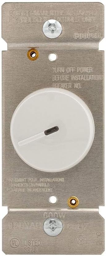 Eaton DLC03P-W 300-Watt Dimmable LED/Compact Fluorescent/600-Watt ...