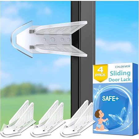 Amazon.com: Child Proof Sliding Door Lock-6 Pack Sliding Glass Window ...
