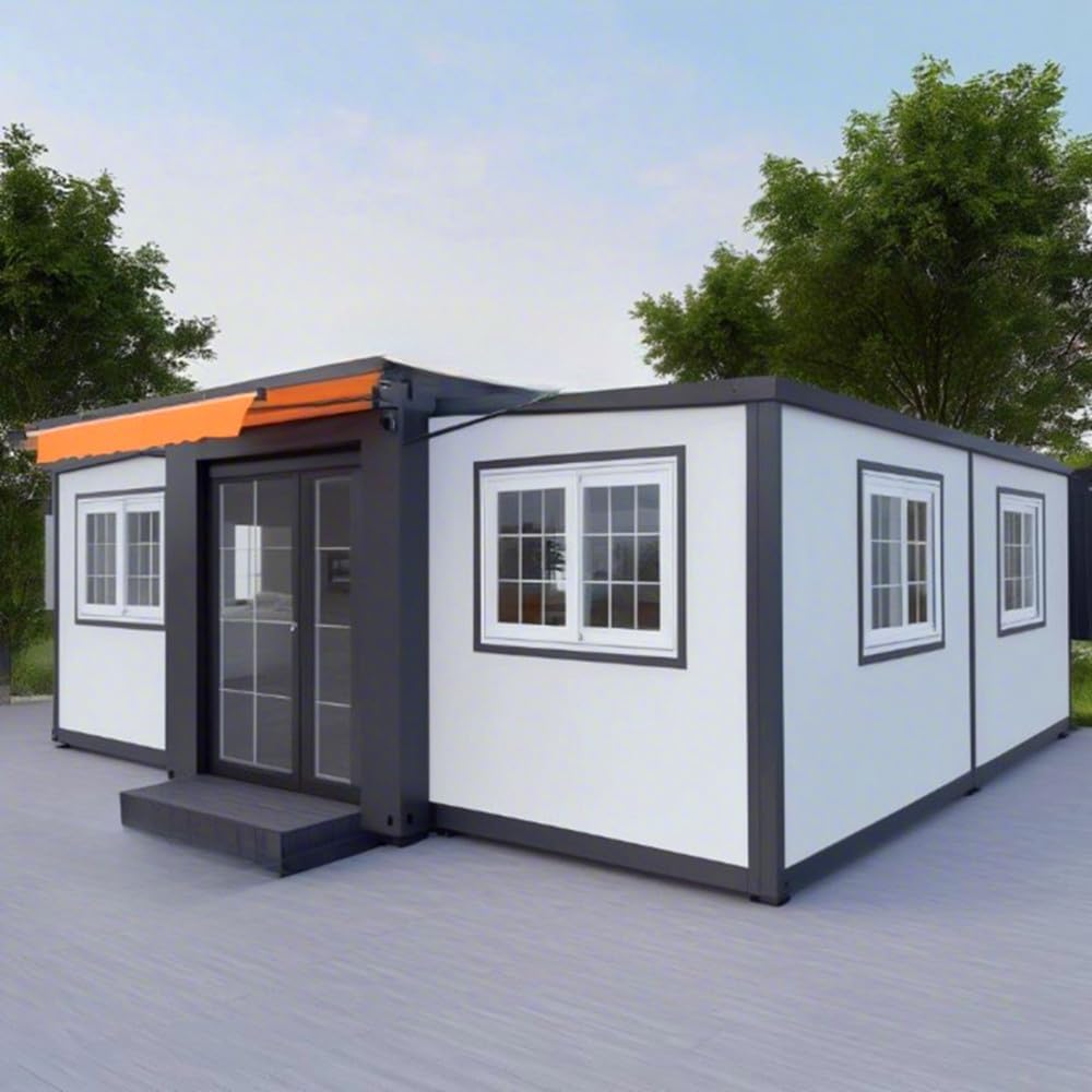 Amazon.com : Generic Portable Tiny Home 20ft Foldable Prefab Expandable ...