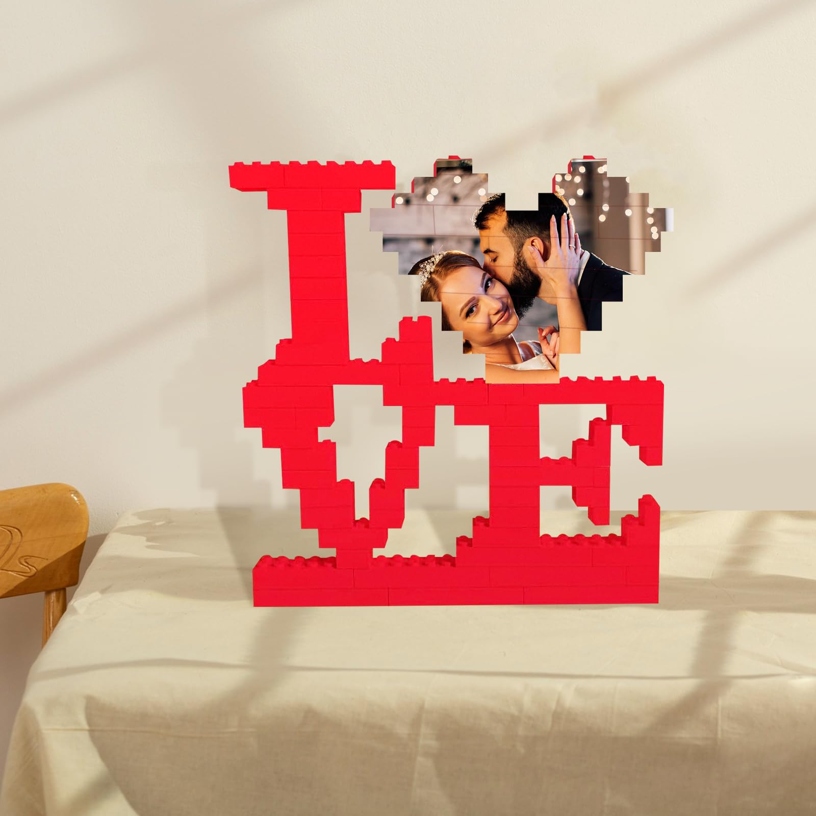 Amazon.com: ZOTIMEF Personalized Photo Building Blocks Puzzles - Custom ...