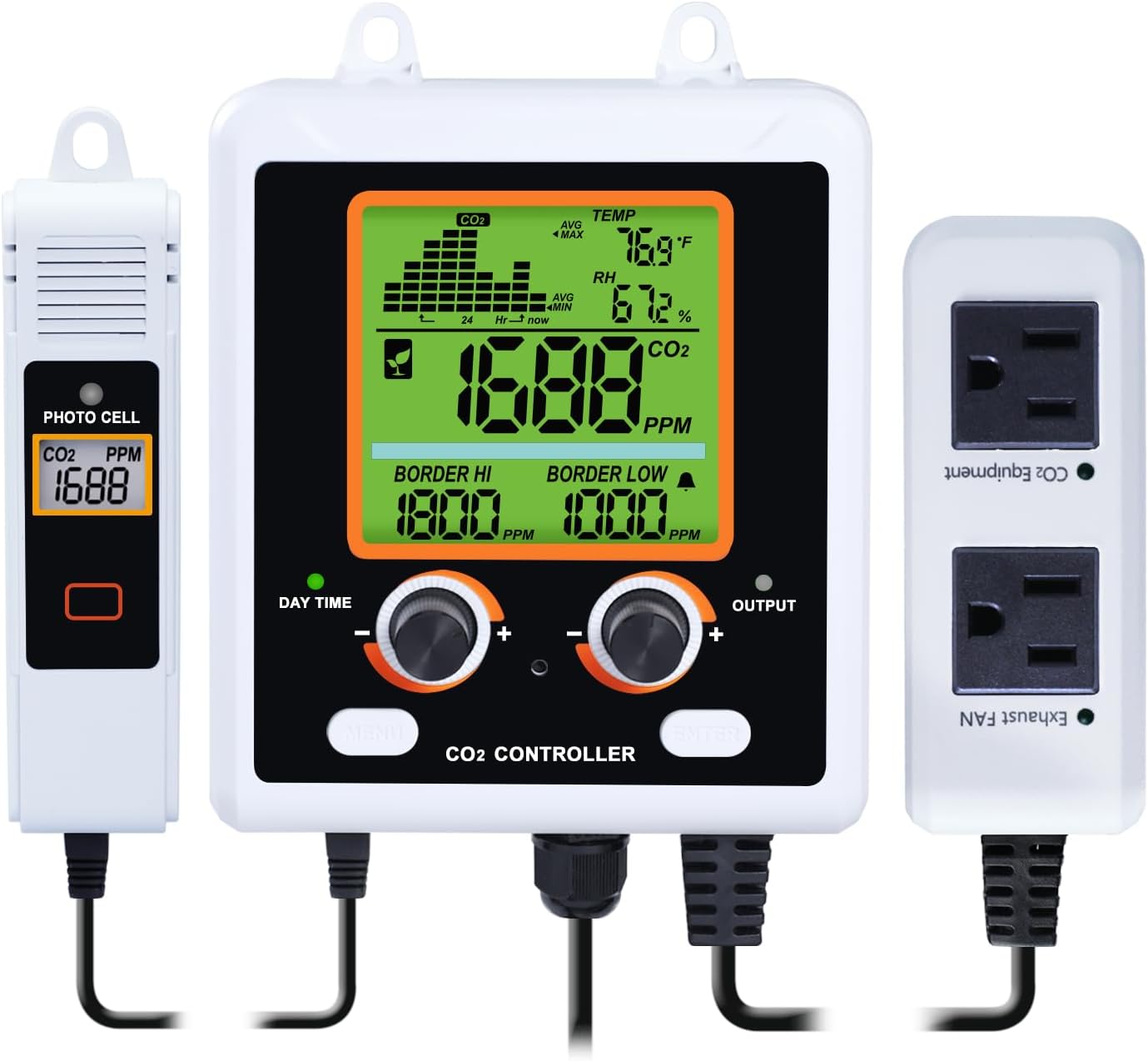 Amazon.com: Titan Controls 702854 Atlas 9 Carbon Dioxide Gas Controller ...