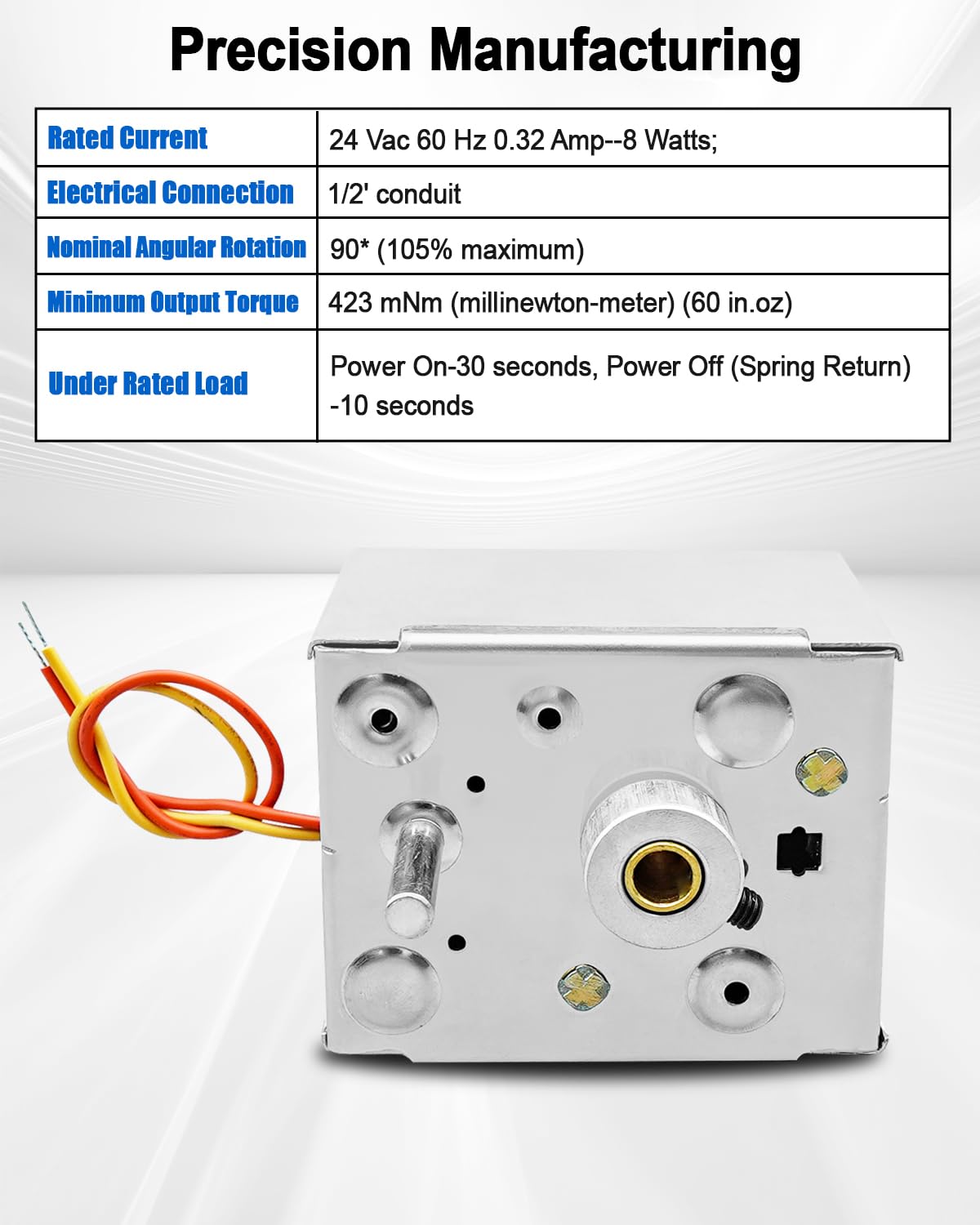 Snapklik.com : AUGREX Damper Actuator Motor Replacement Fit For ...
