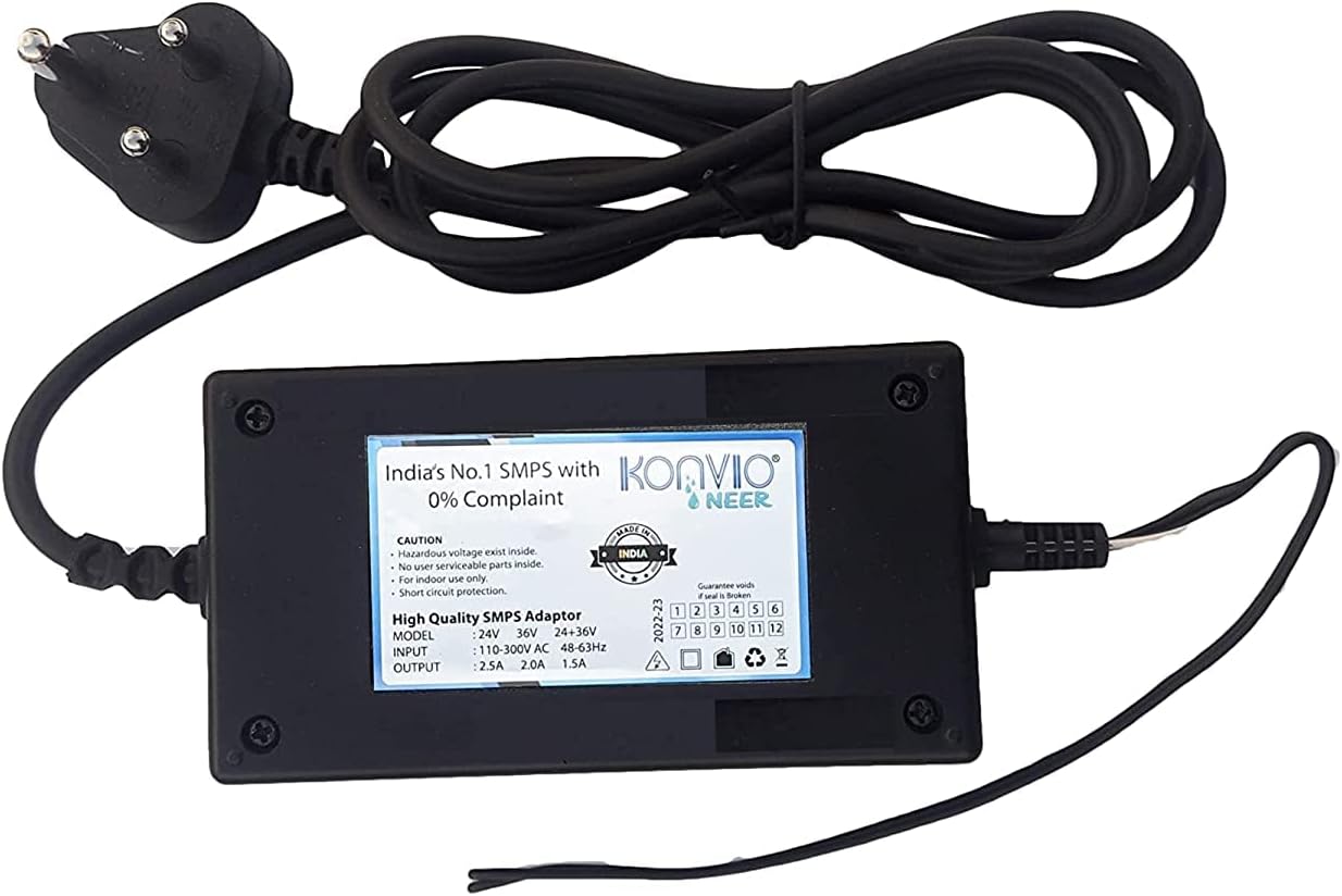 Tvs Thermal Printer Power Adapter Compatible With Android - 24V=2.5Amp ...