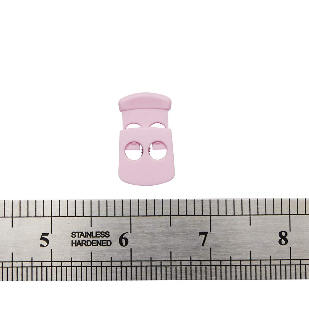 Snapklik.com : DYZD Multi-Purpose Plastic Double Hole Cord Lock For ...