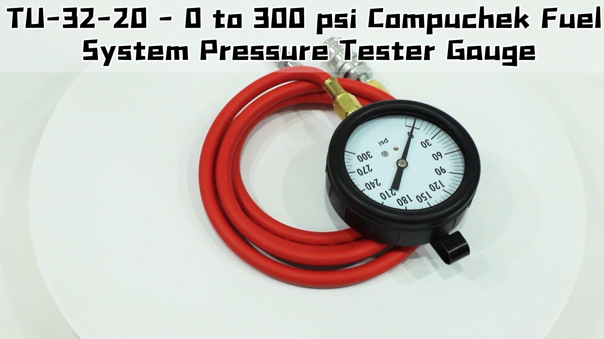 Diesel Fuel Pressure Tester Kit Diesel Engine Test Gauge MXEC TU-32-20 ...