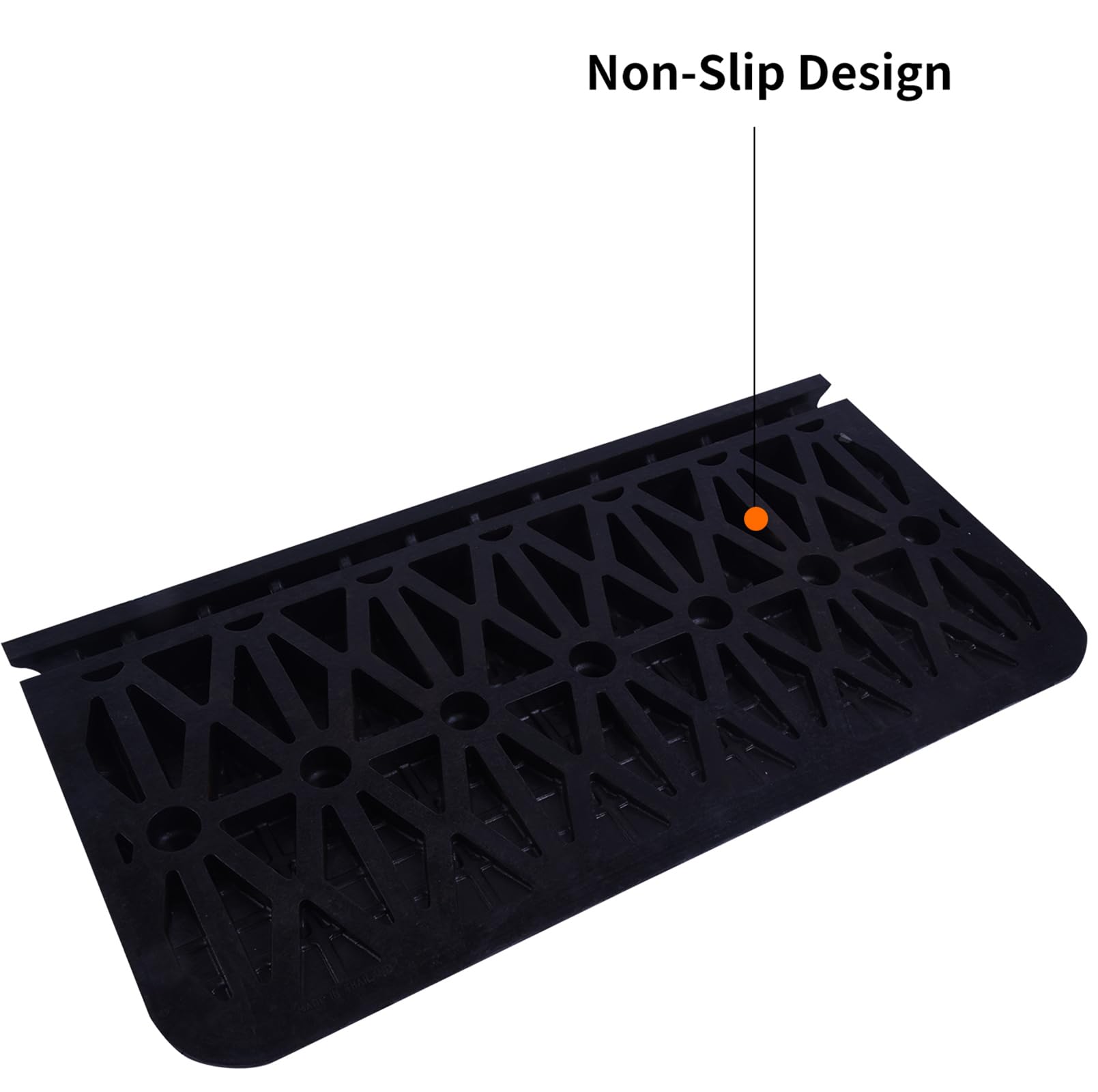 BESEA 2" Inch Rise Rubber Threshold Ramp Wheelchair Ramp Curb Ramp for ...