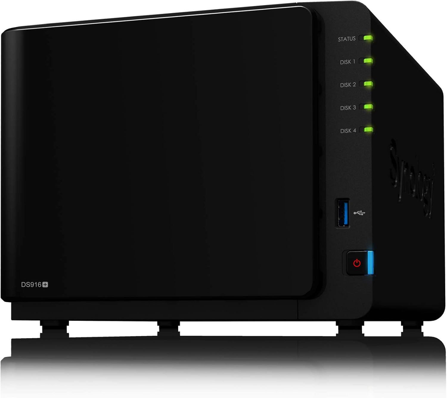 Amazon.co.jp: Synology DiskStation DS916+ 2GBメモリモデル 4ベイ NAS キット 日本正規代理店 ...