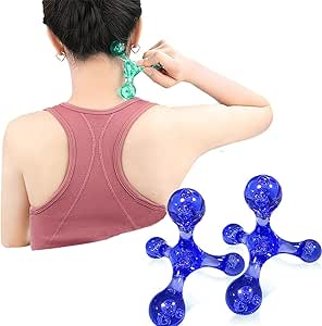 Amazon.com: Trigger Point Massage Tools, 2 PCS 4 Point Manual Massager ...